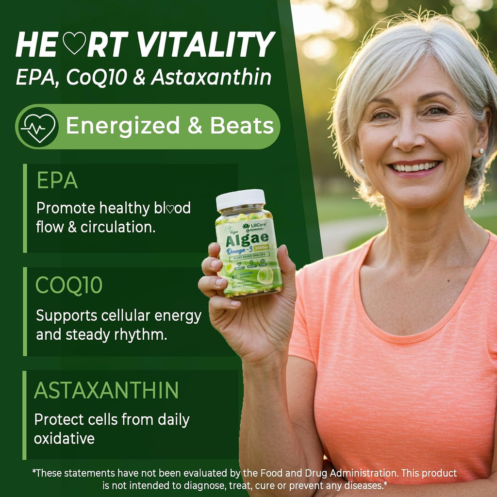 vegan algae omega 3 alternative