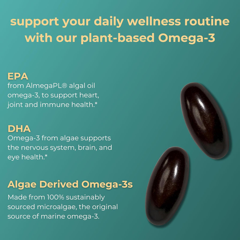 vegan algae omega 3 supplement