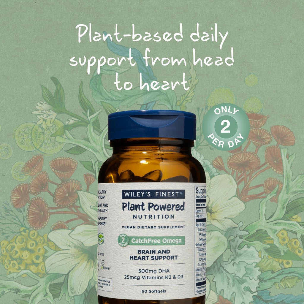 vegan algae omega 3 supplement