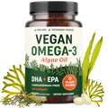 Vegan algae omega softgels