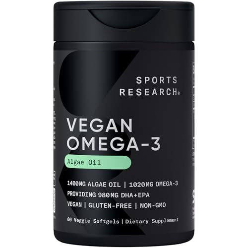 Vegan algae omega supplement benefits