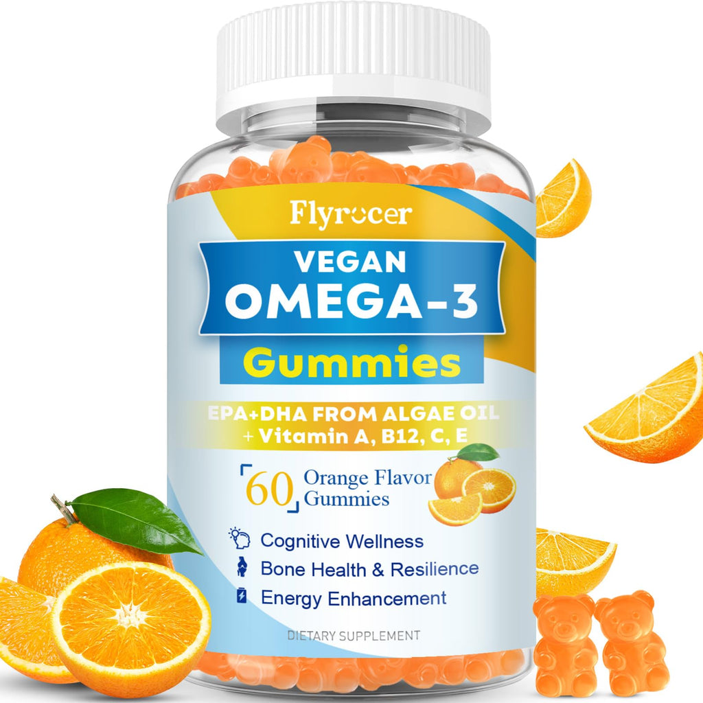 vegan algal oil omega 3 gummies