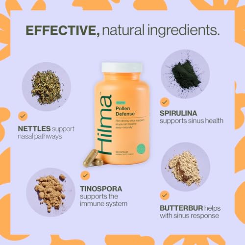 vegan allergy relief with Hilma formula