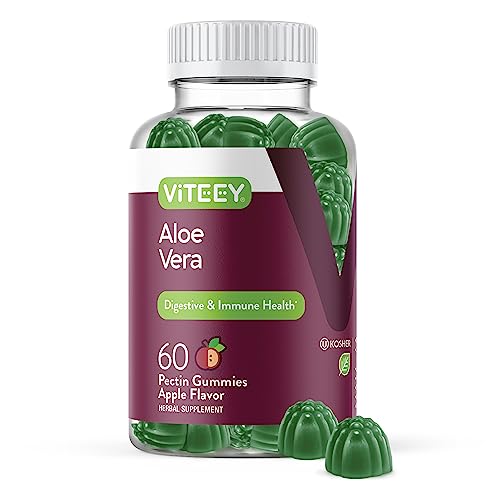 Vegan aloe vera chewables for health