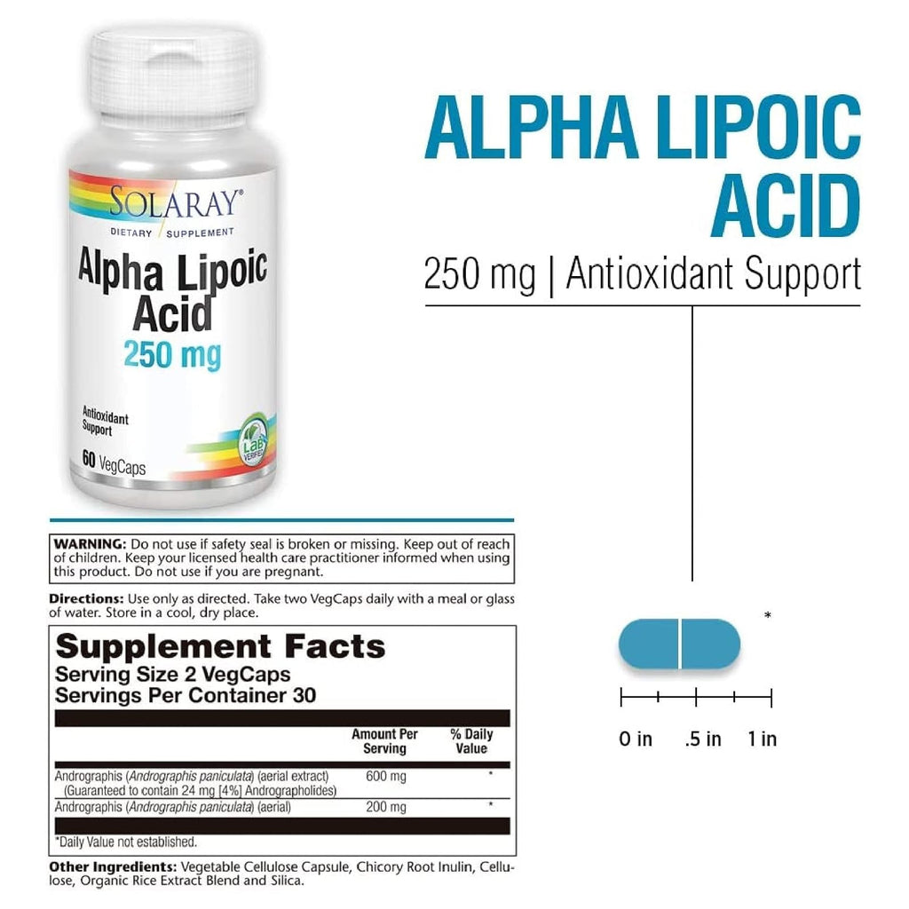 vegan alpha lipoic acid capsules
