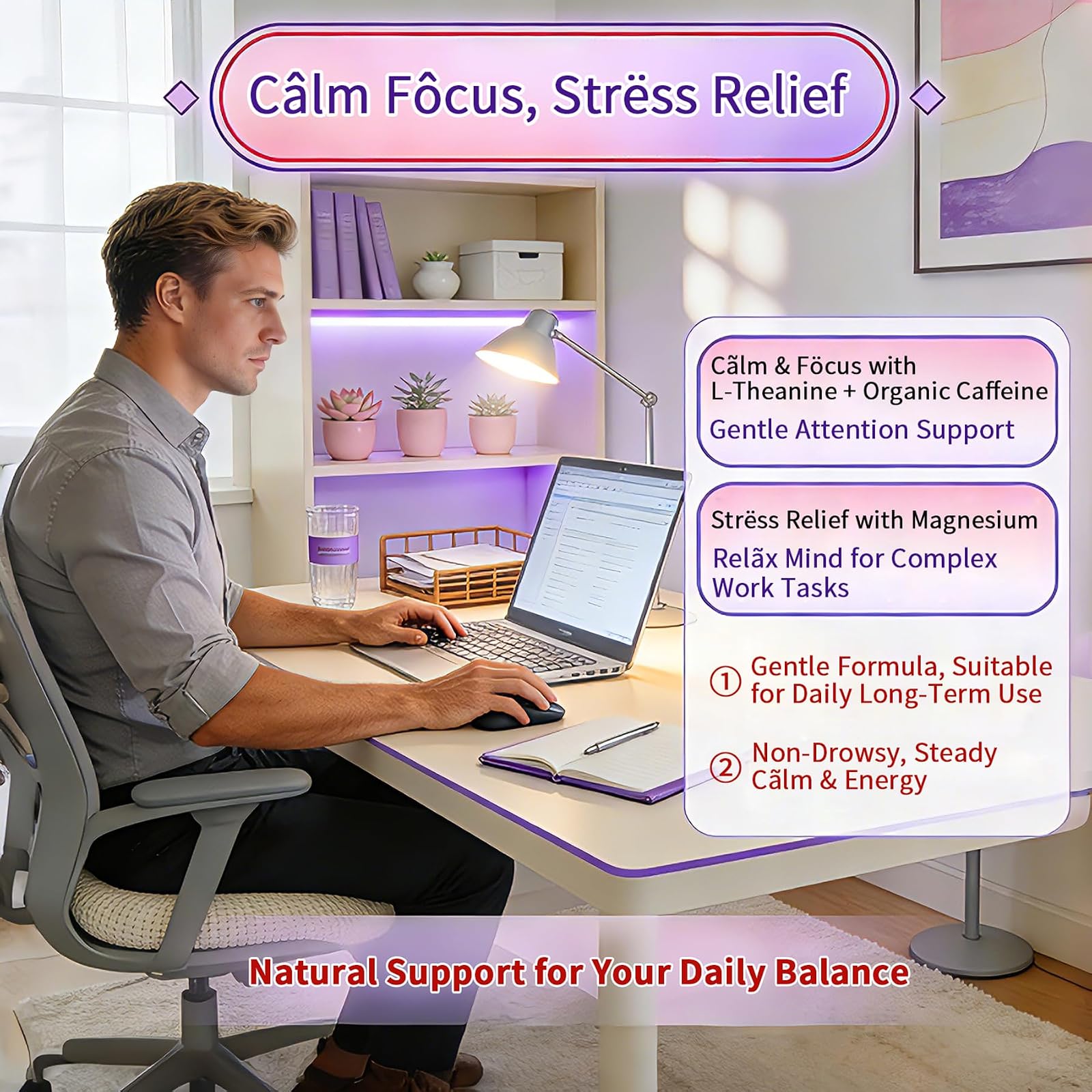 Vegan amino acids for mental clarity
