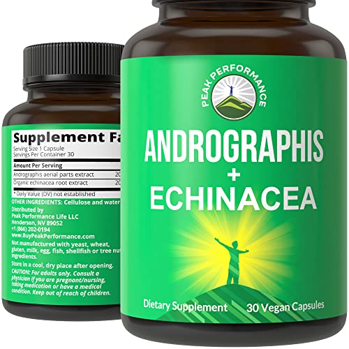 vegan andrographis paniculata herbal supplement