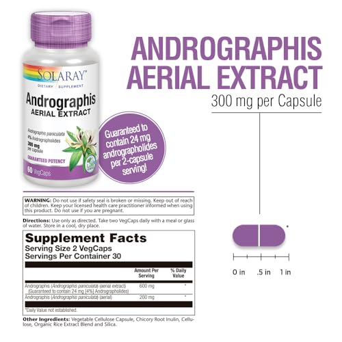 vegan Andrographis supplement for wellness