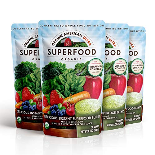 vegan antioxidant green powder supplement