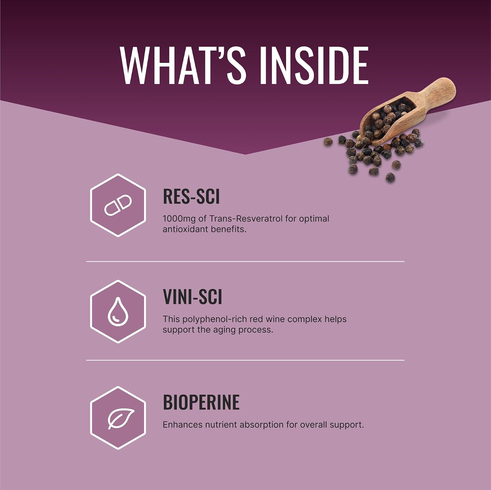 Vegan antioxidants for healthy aging