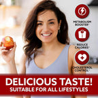 Vegan apple cider vinegar gummies with 1000 mg