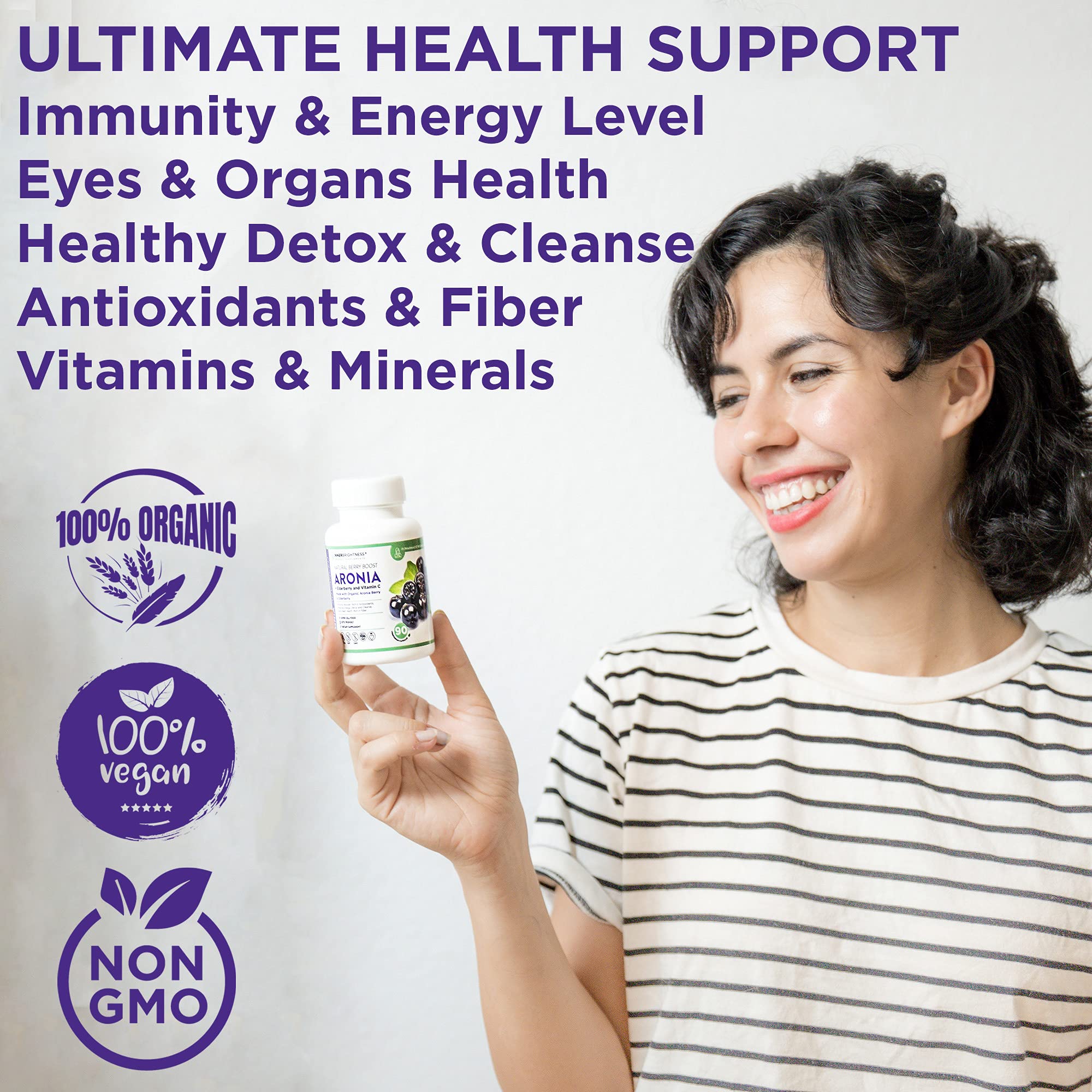 vegan aronia berry immunity support