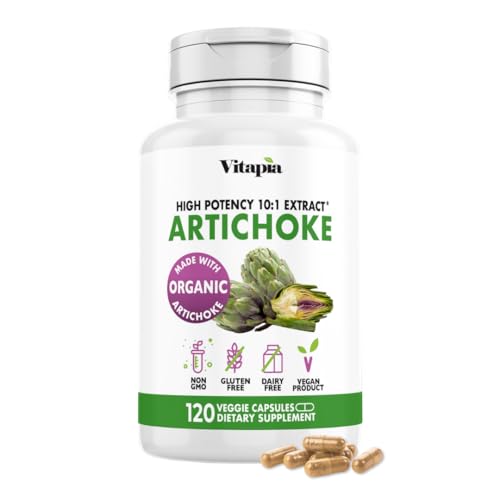 vegan artichoke capsules for digestion support