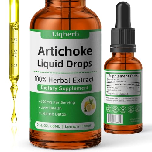 vegan artichoke detox supplement 600mg