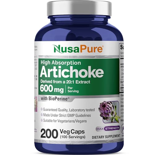 Vegan artichoke supplement for wellness
