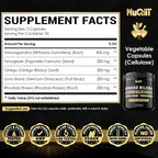 vegan ashwagandha capsules for energy boost