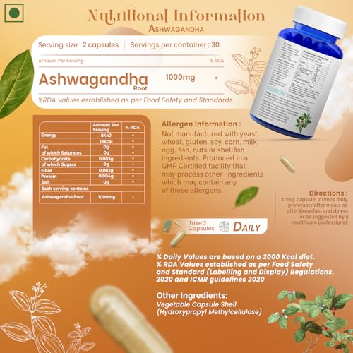 vegan ashwagandha capsules for energy