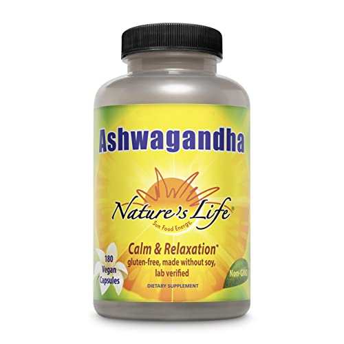 Vegan ashwagandha capsules for relaxation