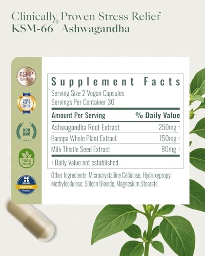 vegan ashwagandha capsules for wellness