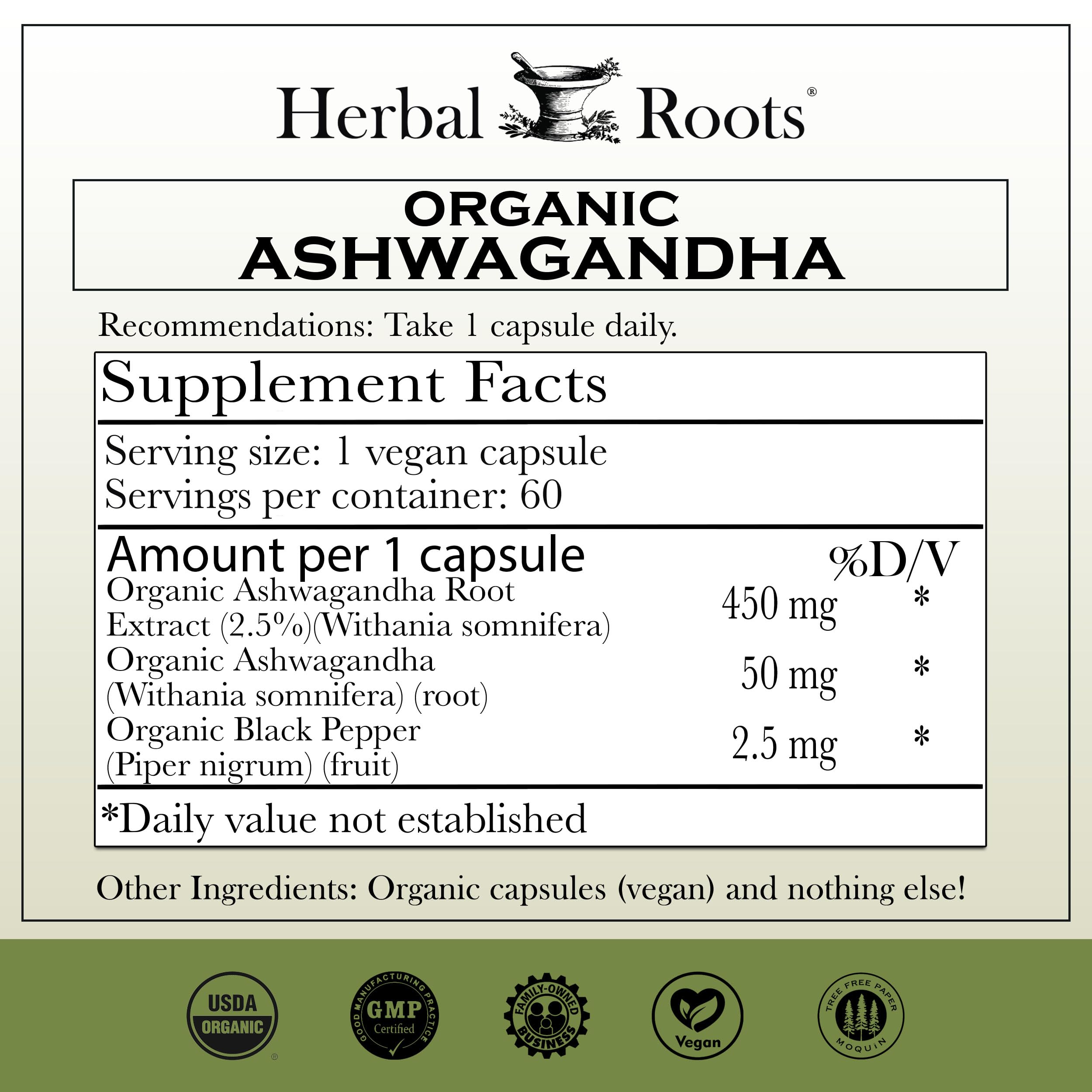 vegan ashwagandha capsules for wellness