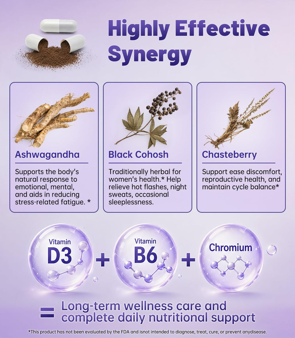 Vegan Ashwagandha for stress relief