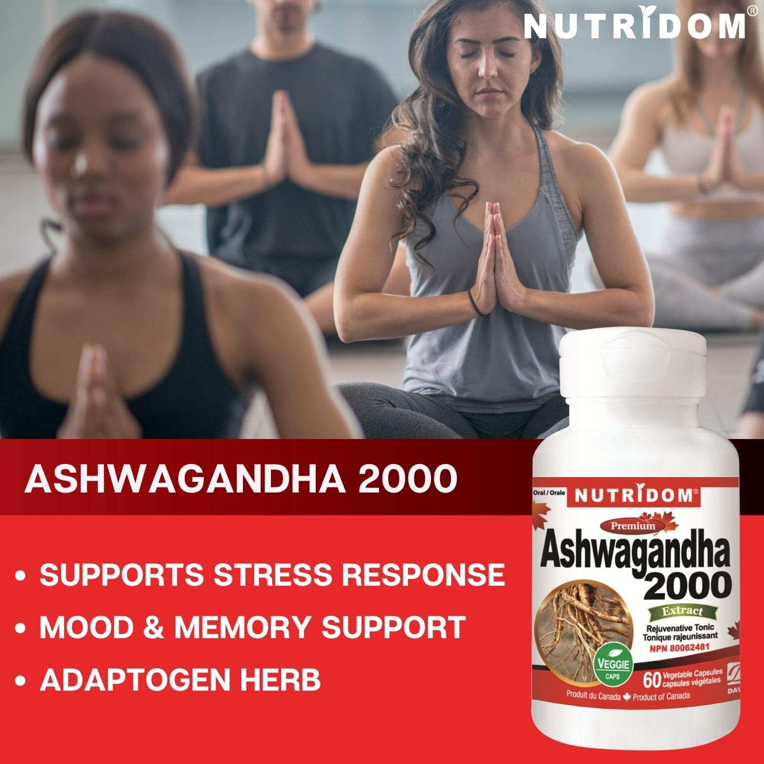 Vegan ashwagandha for wellness