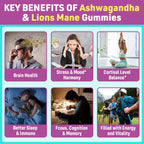 Vegan Ashwagandha gummies for energy boost