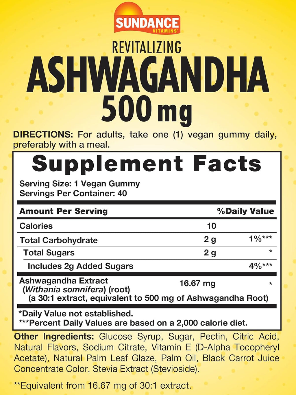 Vegan Ashwagandha gummies for natural calm
