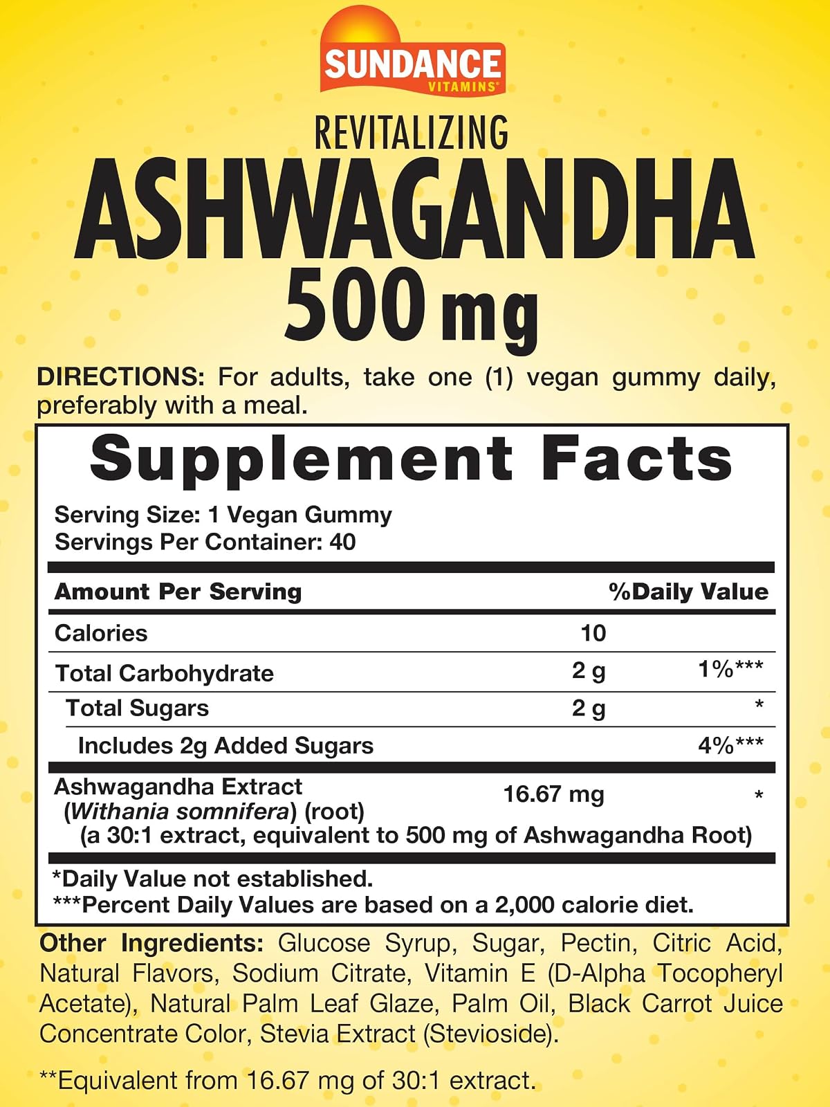 Vegan Ashwagandha gummies for natural calm