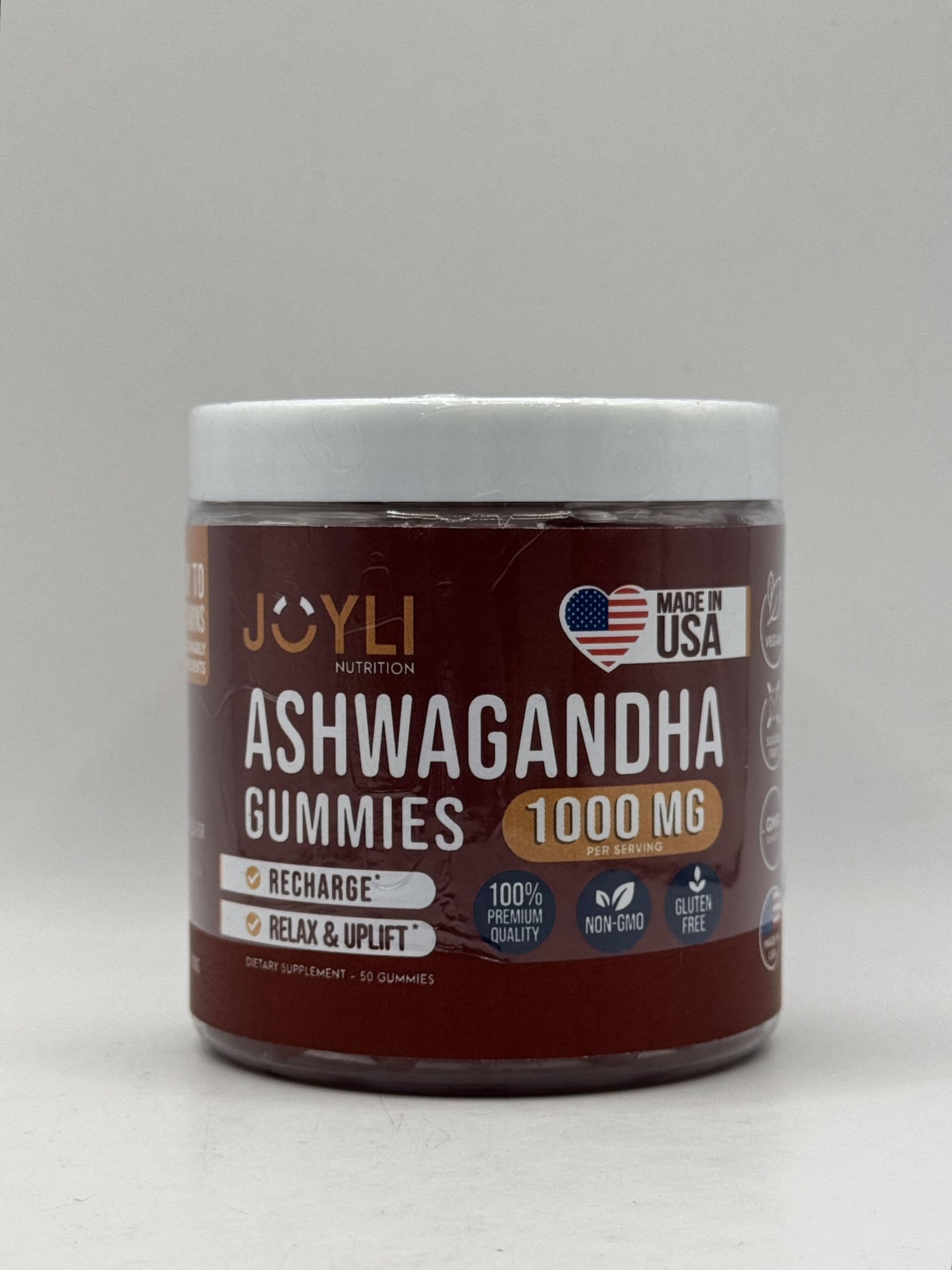 vegan ashwagandha gummies for stress relief