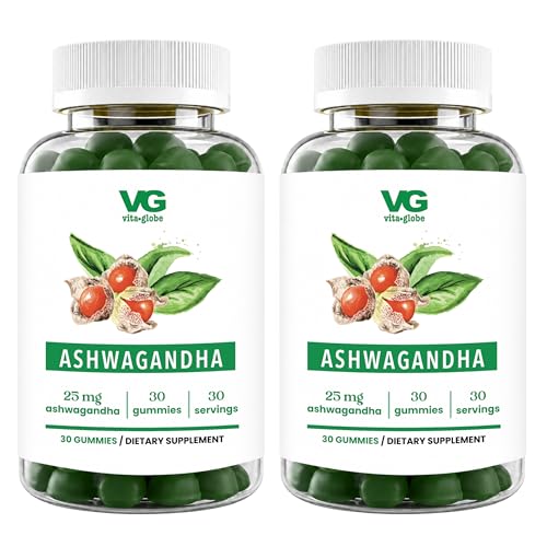 Vegan ashwagandha gummies with vitamin D2