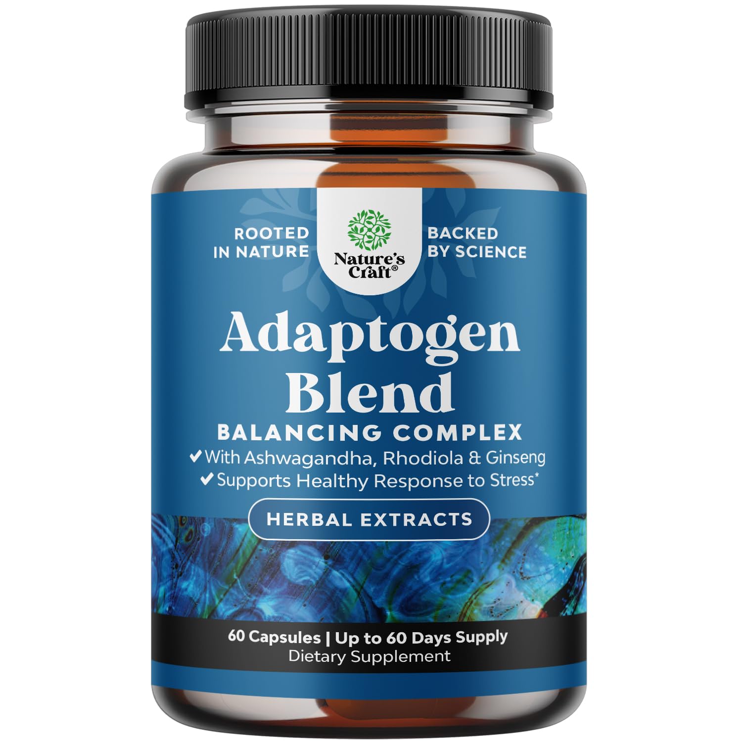 vegan ashwagandha supplement capsules