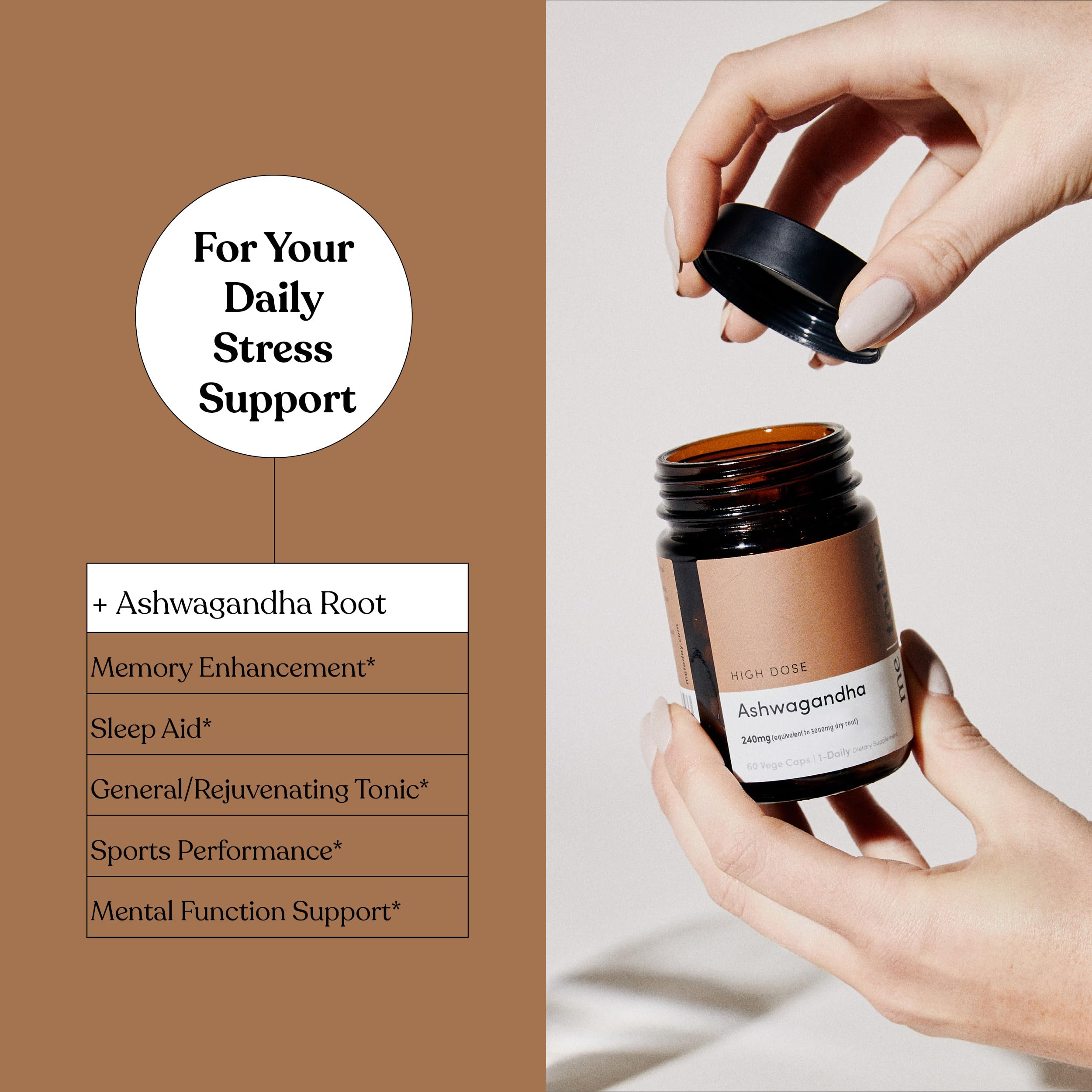 vegan ashwagandha supplement for daily wellness