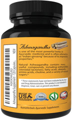 Vegan ashwagandha supplement for wellness
