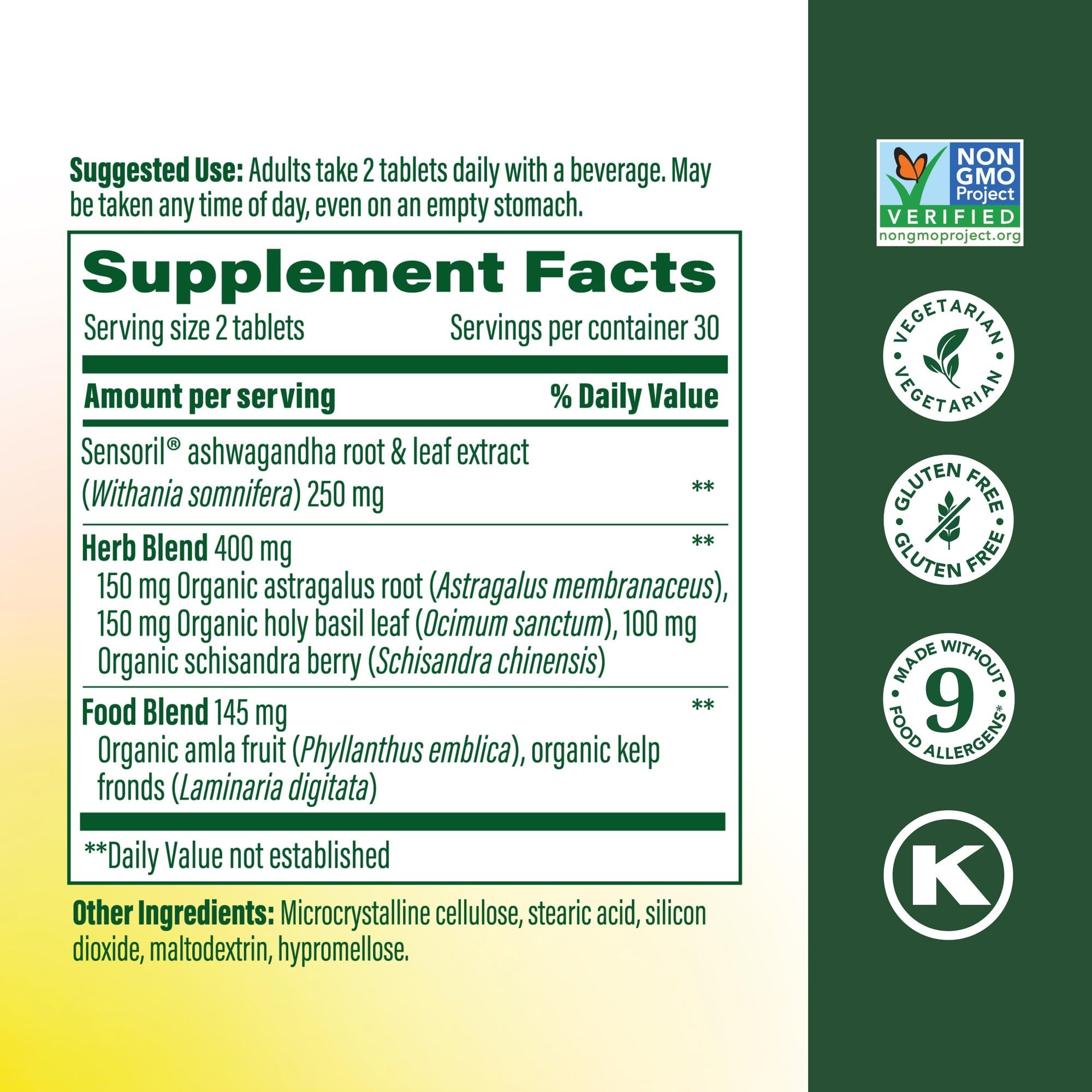 vegan ashwagandha tablets for wellness