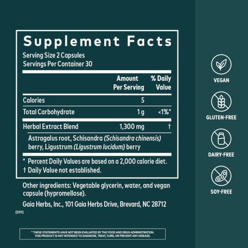 vegan astragalus capsules for vitality