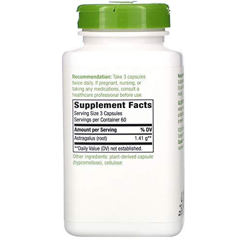 vegan astragalus root health capsules