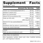 vegan b-50 complex for energy