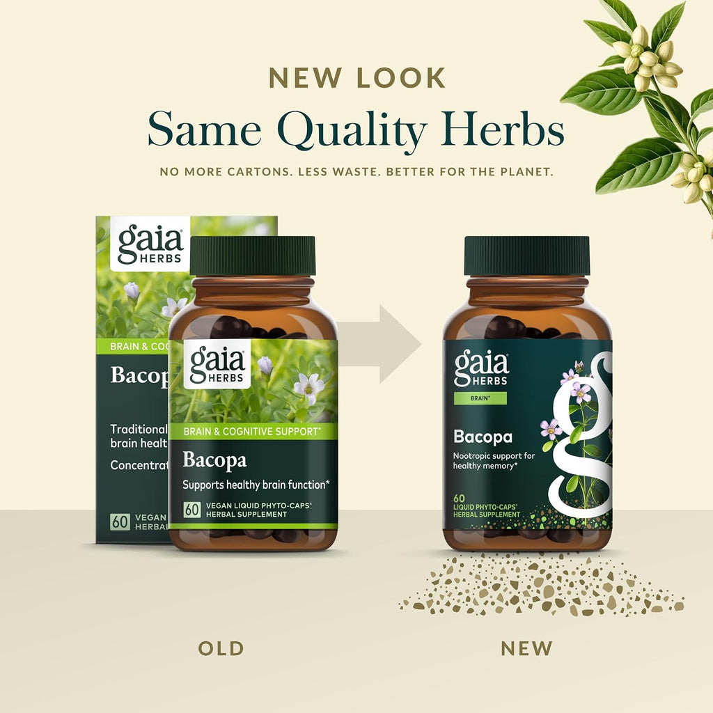vegan Bacopa for cognitive function