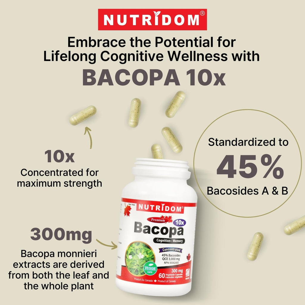 vegan bacopa monnieri for focus