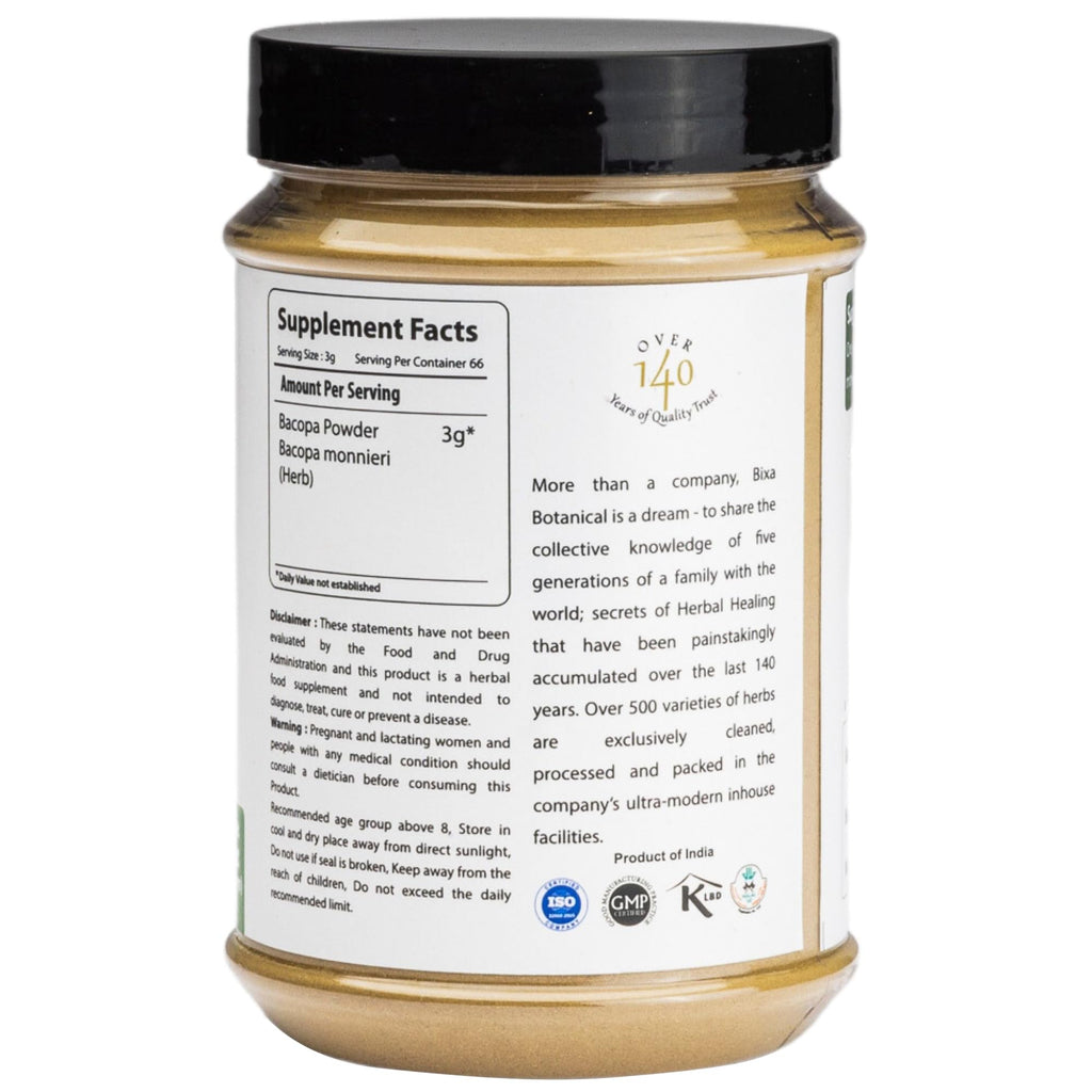 vegan bacopa monnieri for wellness