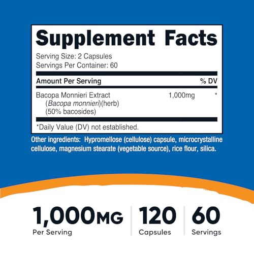 vegan bacopa monnieri supplement option