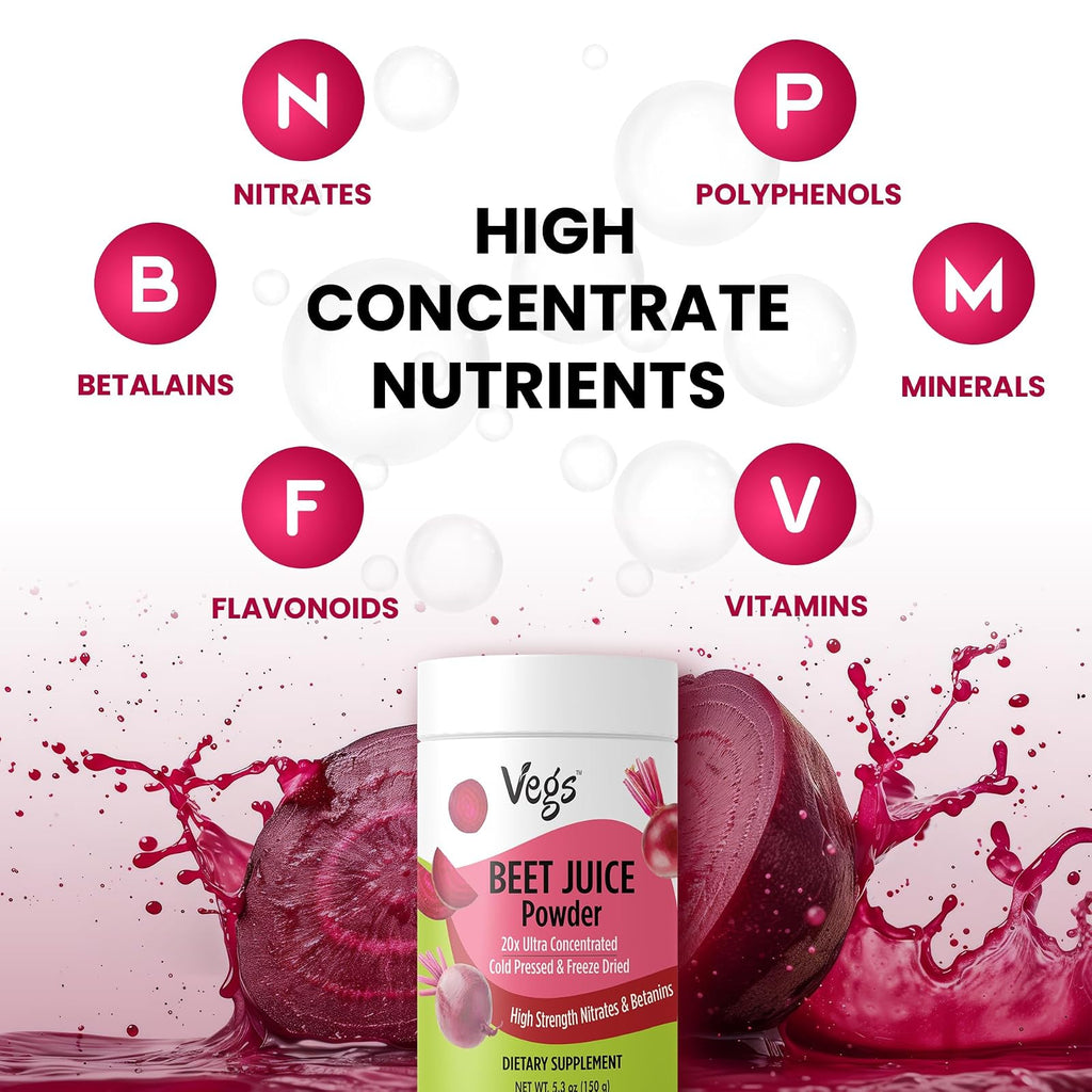 vegan beet root juice powder