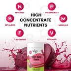 vegan beet root juice powder