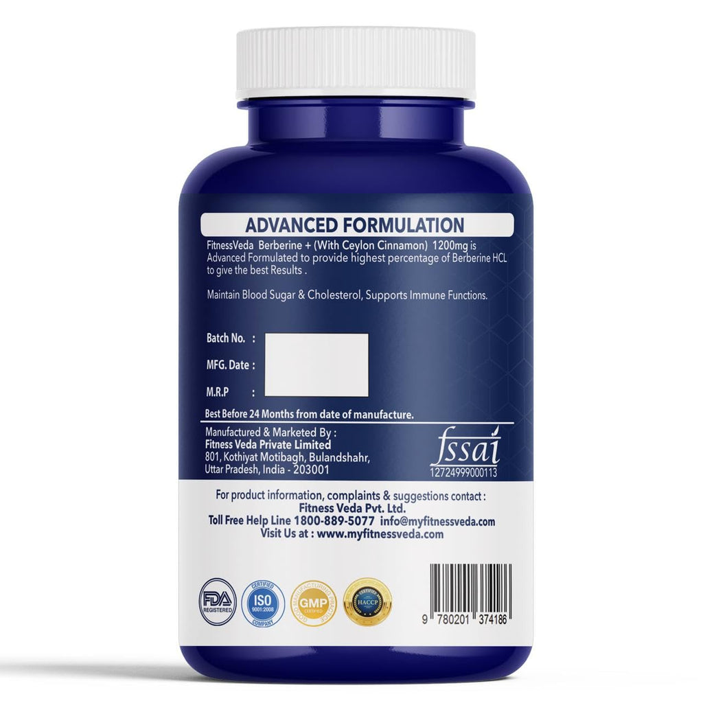 Vegan berberine for metabolic health