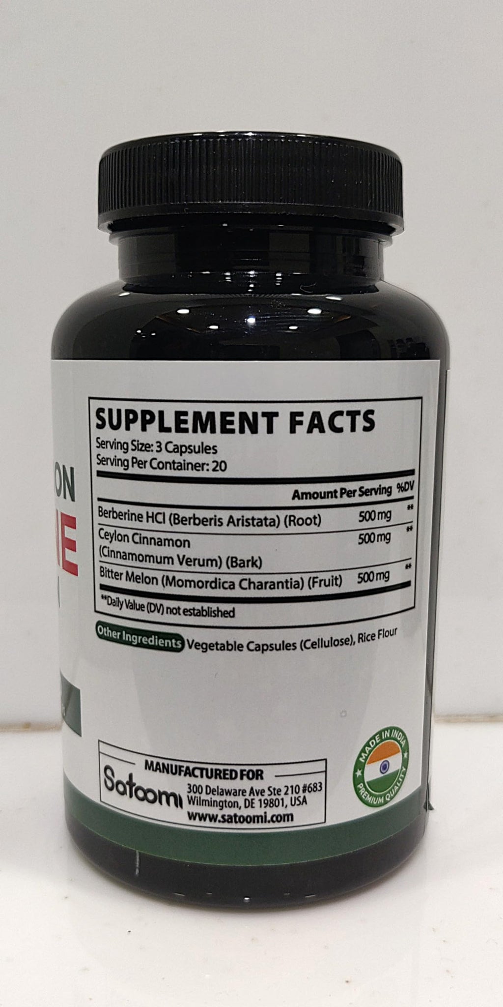 vegan berberine supplement for health