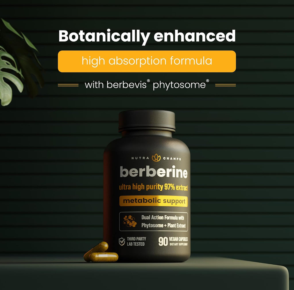 vegan berberine supplement for health