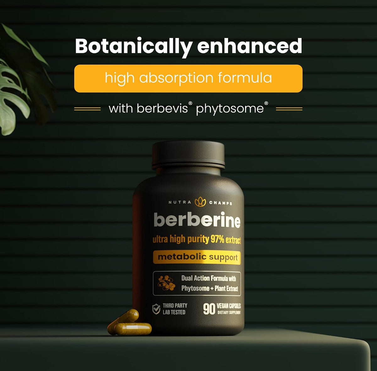 vegan berberine supplement for health