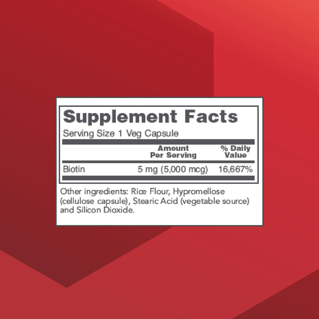 vegan biotin capsules for hair