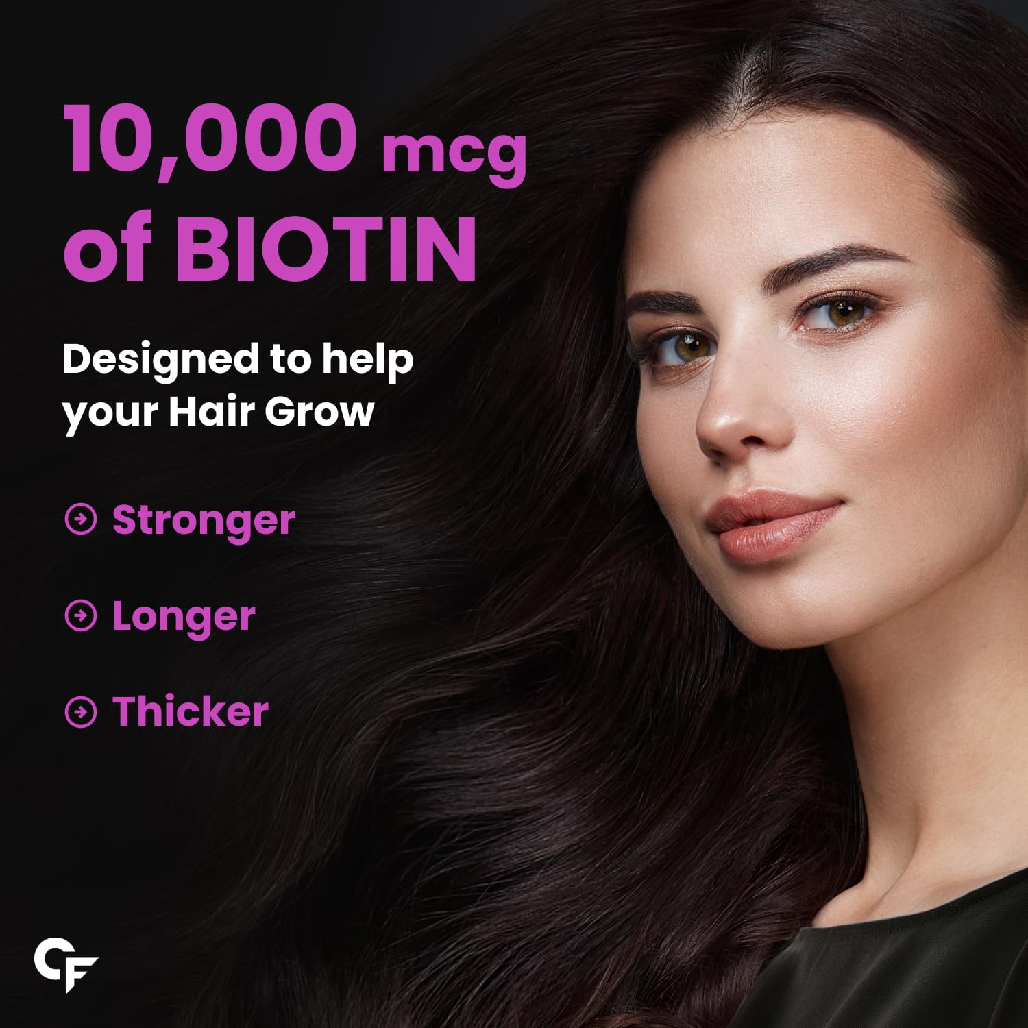 vegan biotin for healthy hair growth